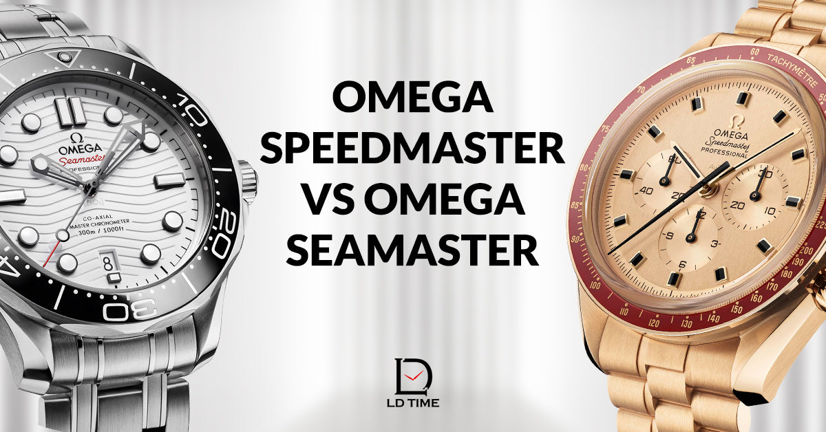 Omega Speedmaster vs Omega Seamaster - LD Time