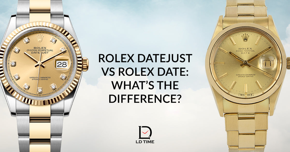 Rolex Datejust vs Rolex Date: What’s the Difference? – LD Time